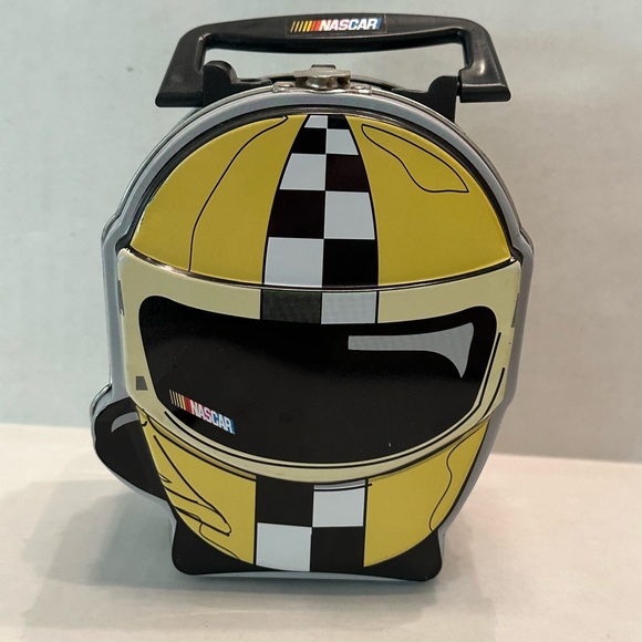 Nascar | Toys | Vintage Nascar Racing Helmet Metal Storage Case With ...